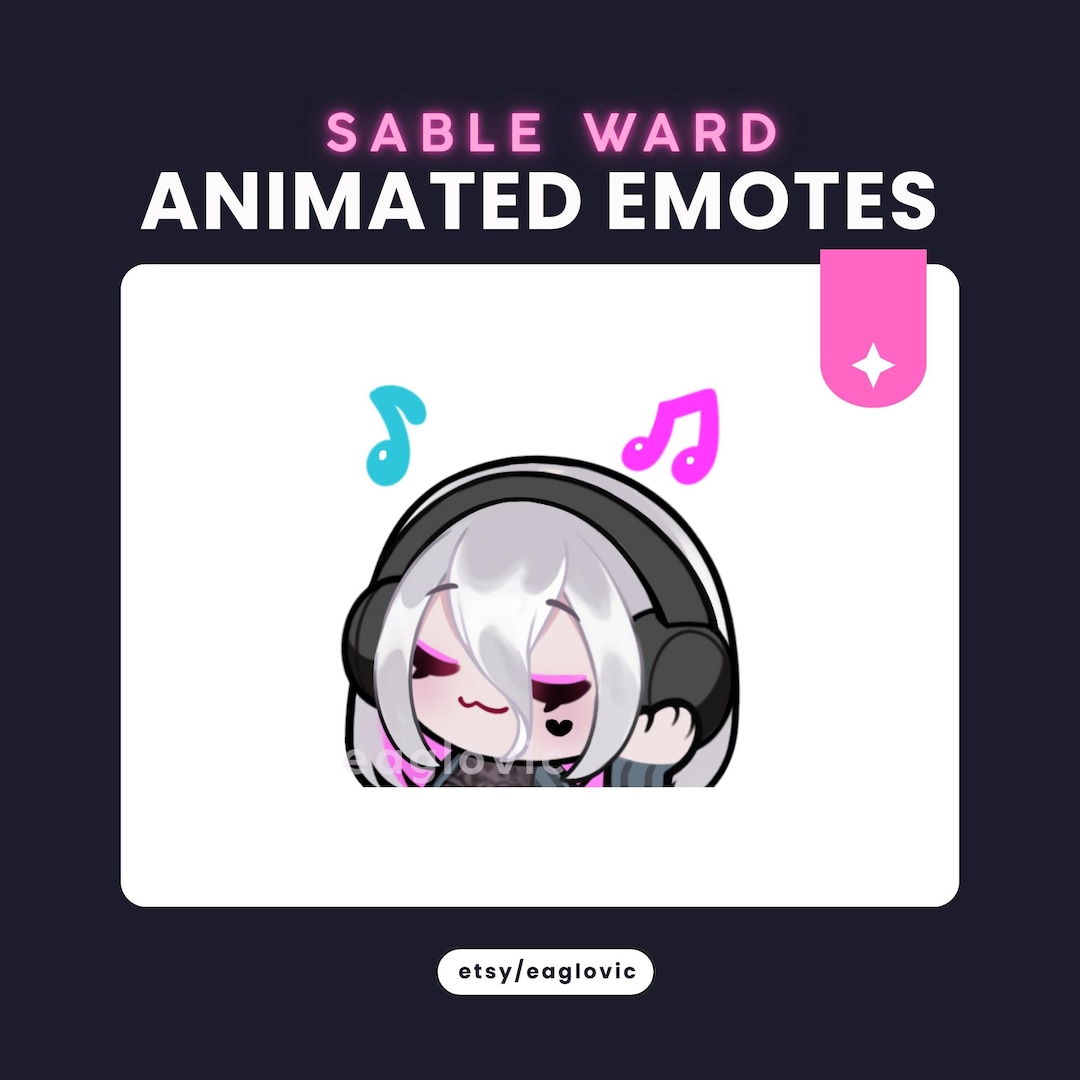 ANIMATED Sable Ward Jam Emote | Dead by Daylight Emote Twitch, Discord ...