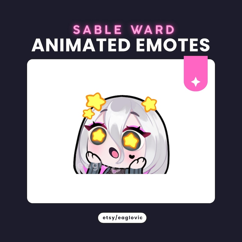 ANIMATED Sable Ward Shine Sparkle Emote | Dead by Daylight Emote Twitch ...