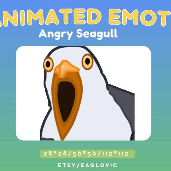 Seagull Même Emote - Etsy
