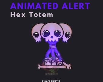 Animated Dbd Hex Totem Stream Alert Red Animated Stream Alert Twitch ...