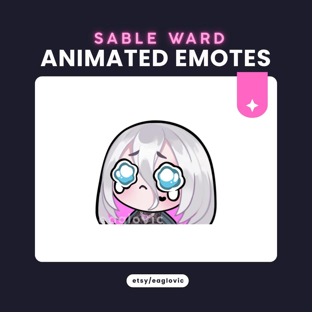 ANIMATED Sable Ward Cry Emote | Dead by Daylight Emote Twitch, Discord ...