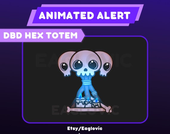 Animated Dbd Hex Totem Stream Alert Blue Animated Stream - Etsy