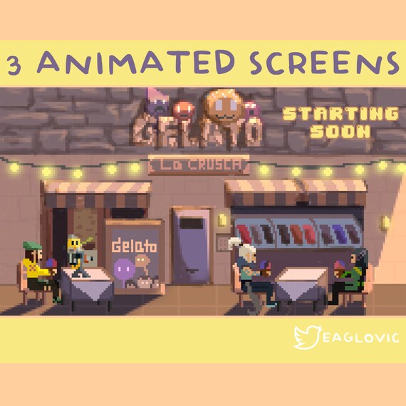 Valorant Gelato Pixel Art Stream starting soon Be right | Etsy