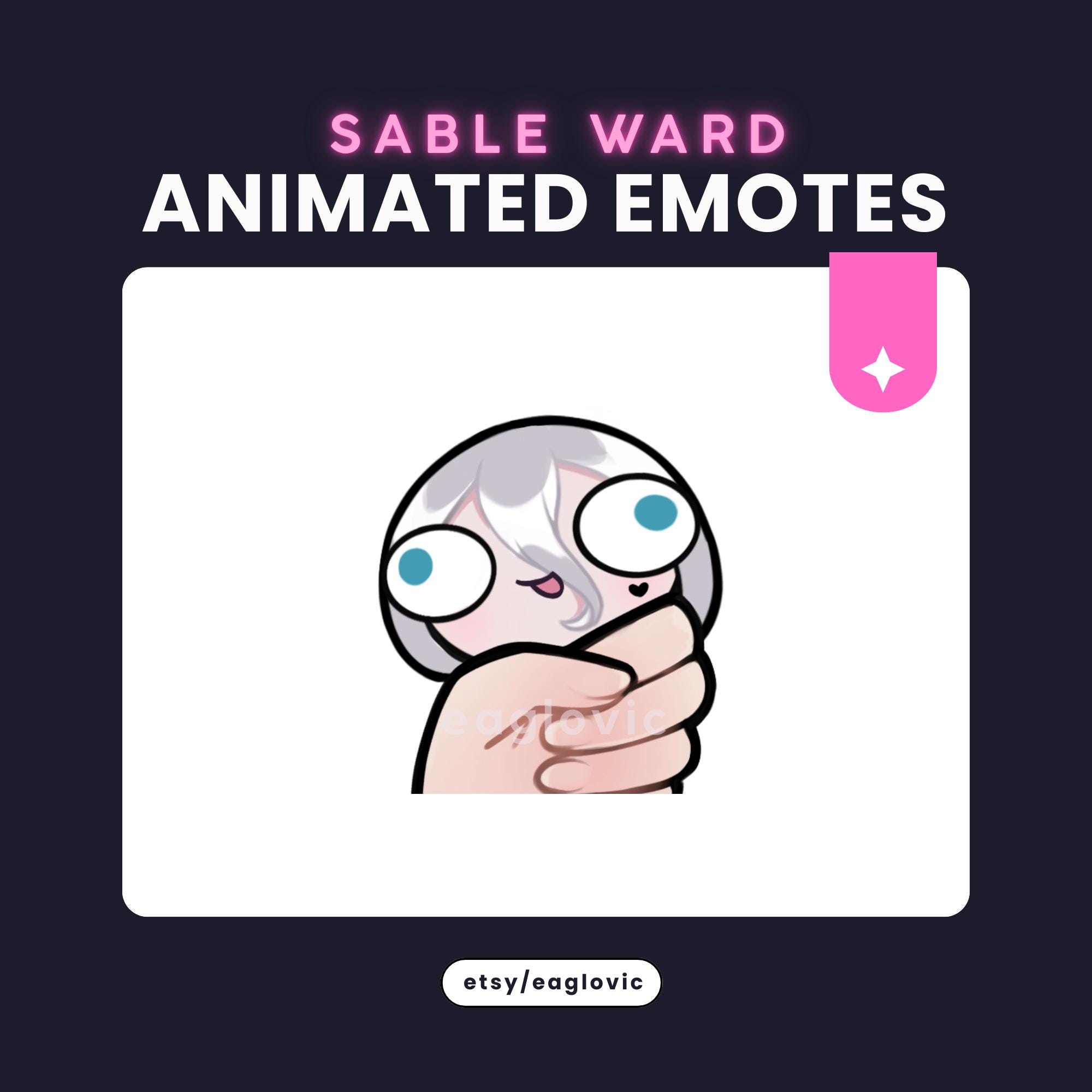 ANIMATED Sable Ward Shake Emote | Dead by Daylight Emote Twitch ...