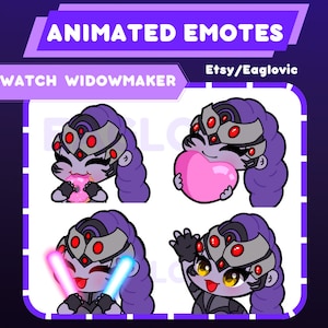 Animated Overwatch Widowmaker Emote , Overwatch Hero , Animated Emote ...