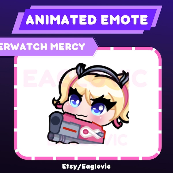 Kiriko Animated Emotes Overwatch - Etsy
