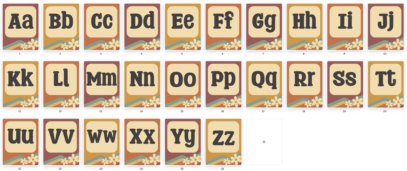 Retro Daisy Classroom Decor - Etsy