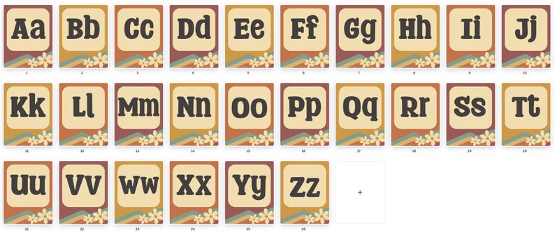 Retro Daisy Classroom Decor - Etsy