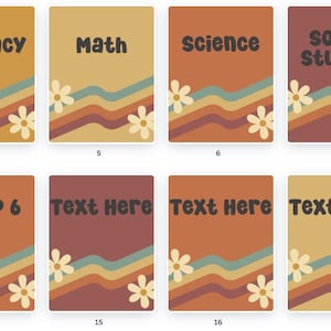 Retro Daisy Classroom Decor - Etsy