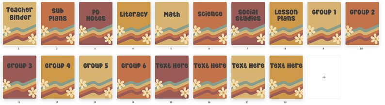 Retro Daisy Classroom Decor - Etsy