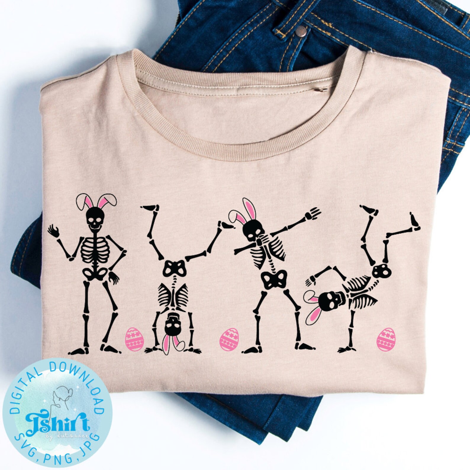 Easter Svg,dancing Skeleton Easter Svg Png,happy Easter Svg,easter ...