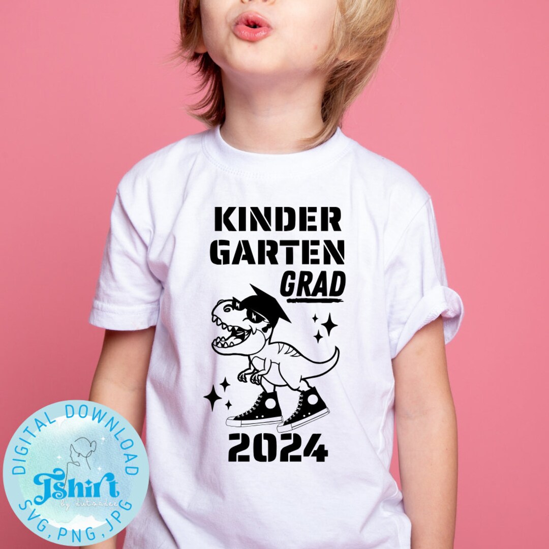 Kindergarten Grad 2024 Svg,dino Kindergarten Grad Svg,last Day of ...