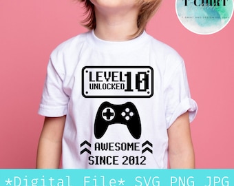 Level 10 Unlocked Svg | Etsy