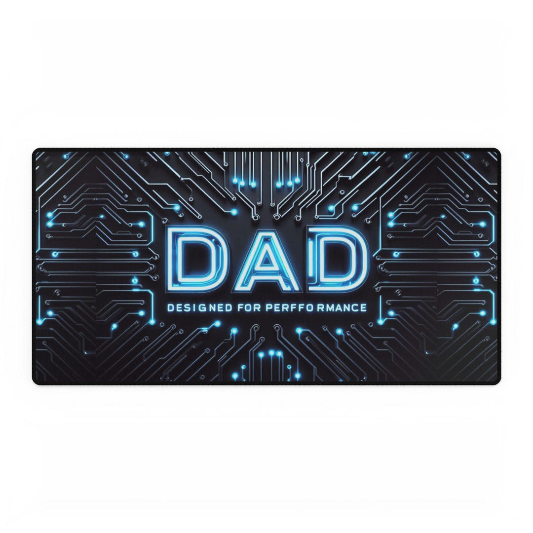 Cool Dad Gaming Desk Mat, Personalized Desk Mat, Computer Mat Gift for ...