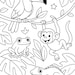 Animal Adventures Coloring Book - Etsy