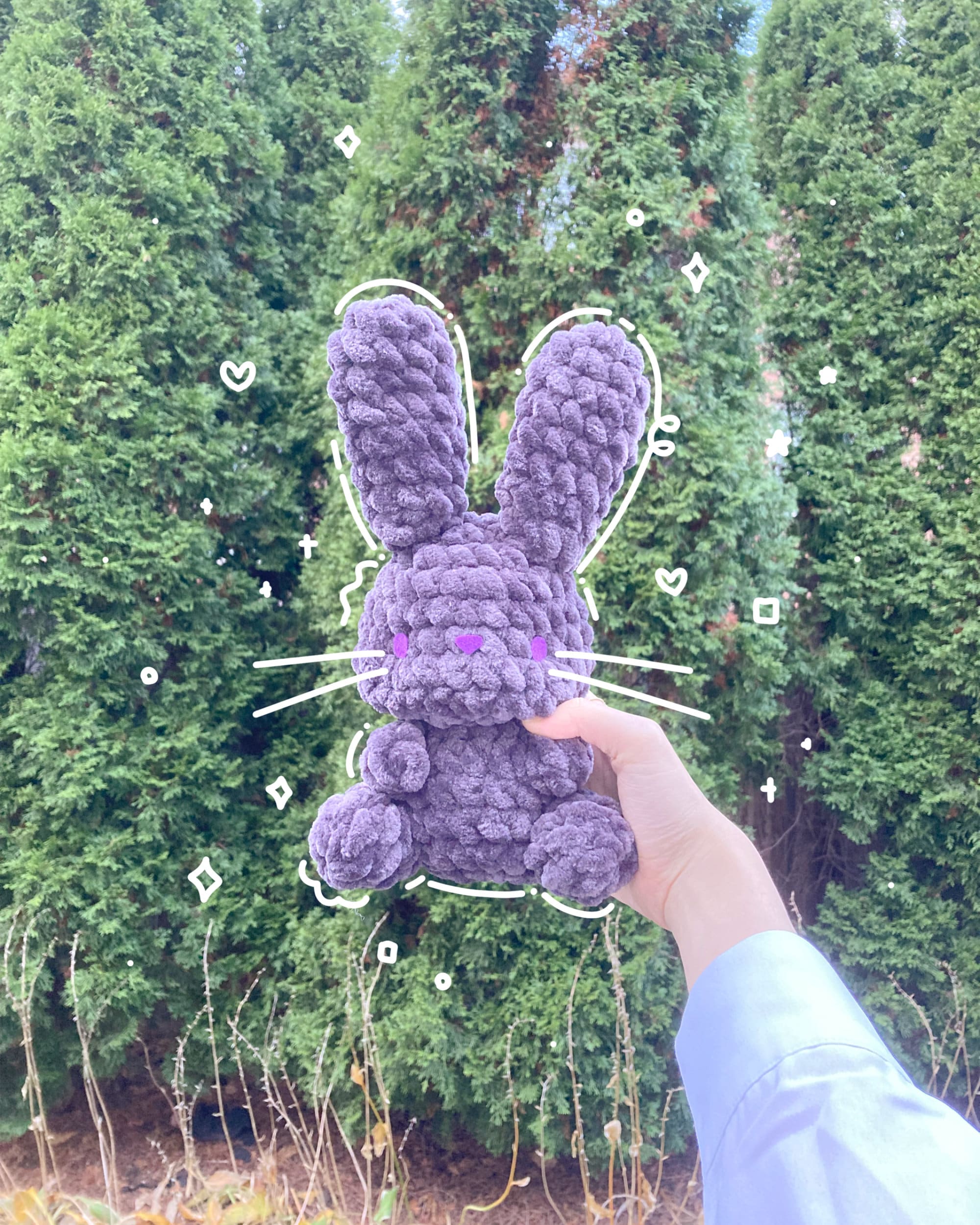 Crochet Choco Bunny Pattern - Etsy