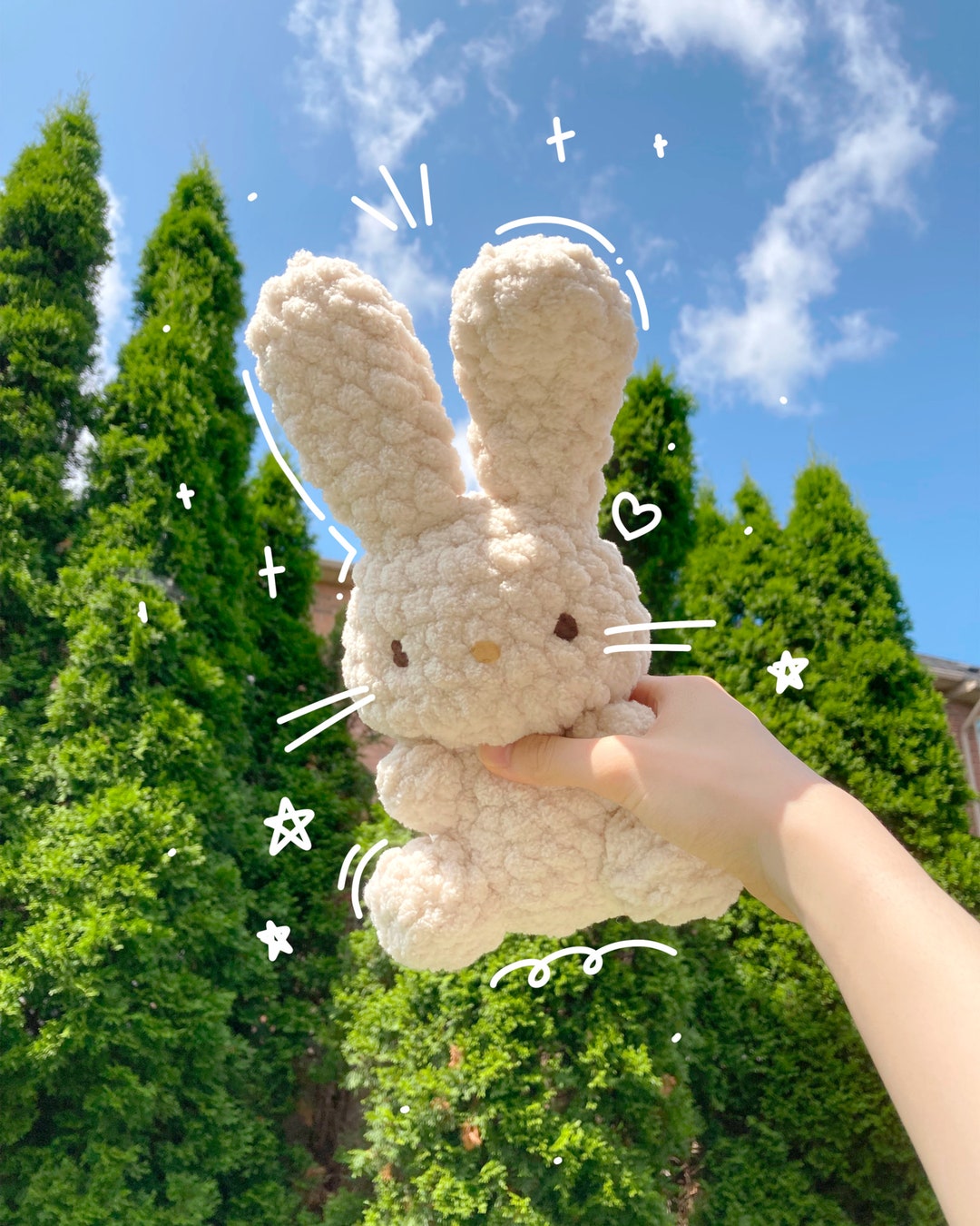 Crochet Choco Bunny Pattern - Etsy