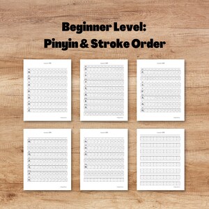 Animals Chinese Writing Worksheets Bilingual Simplified Characters ...