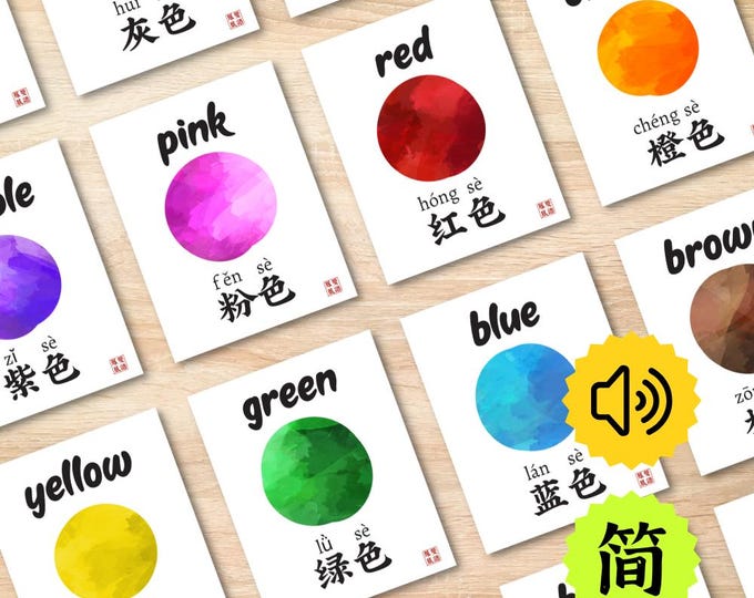 Chinese Zodiac Animals Signs Flashcards + Audio, Bilingual Chinese ...