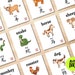 Bilingual Chinese Zodiac Animals Signs Flashcards, Chinese Lunar New ...