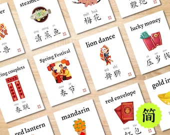 Simplified Chinese Premium Vector | Happy New Year In Paper Art Style