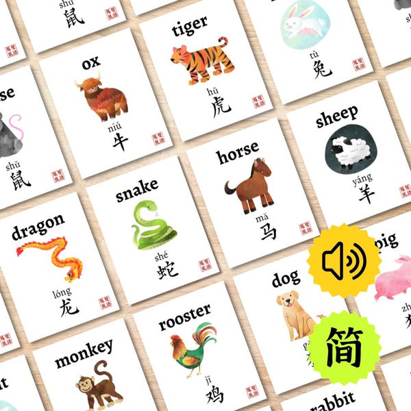Chinese Places Flashcards | Printable Chinese Flashcards for Kids ...