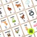Chinese Zodiac Animals Signs Flashcards Kids Bilingual Cards Simplified ...
