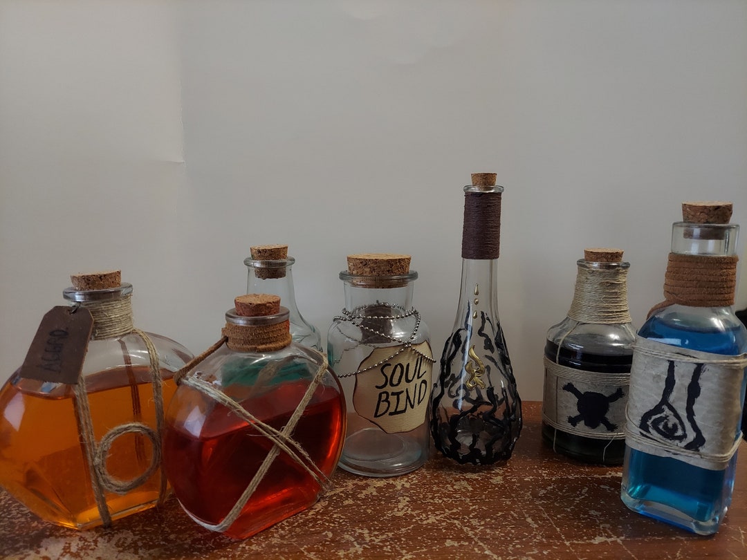 Custom Potion Bottles - Etsy