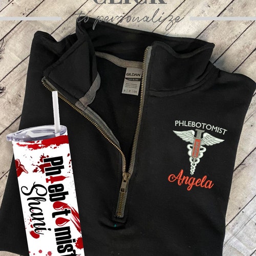 LABORATORY Phlebotomist Jacket Personalized Embroidery - Etsy