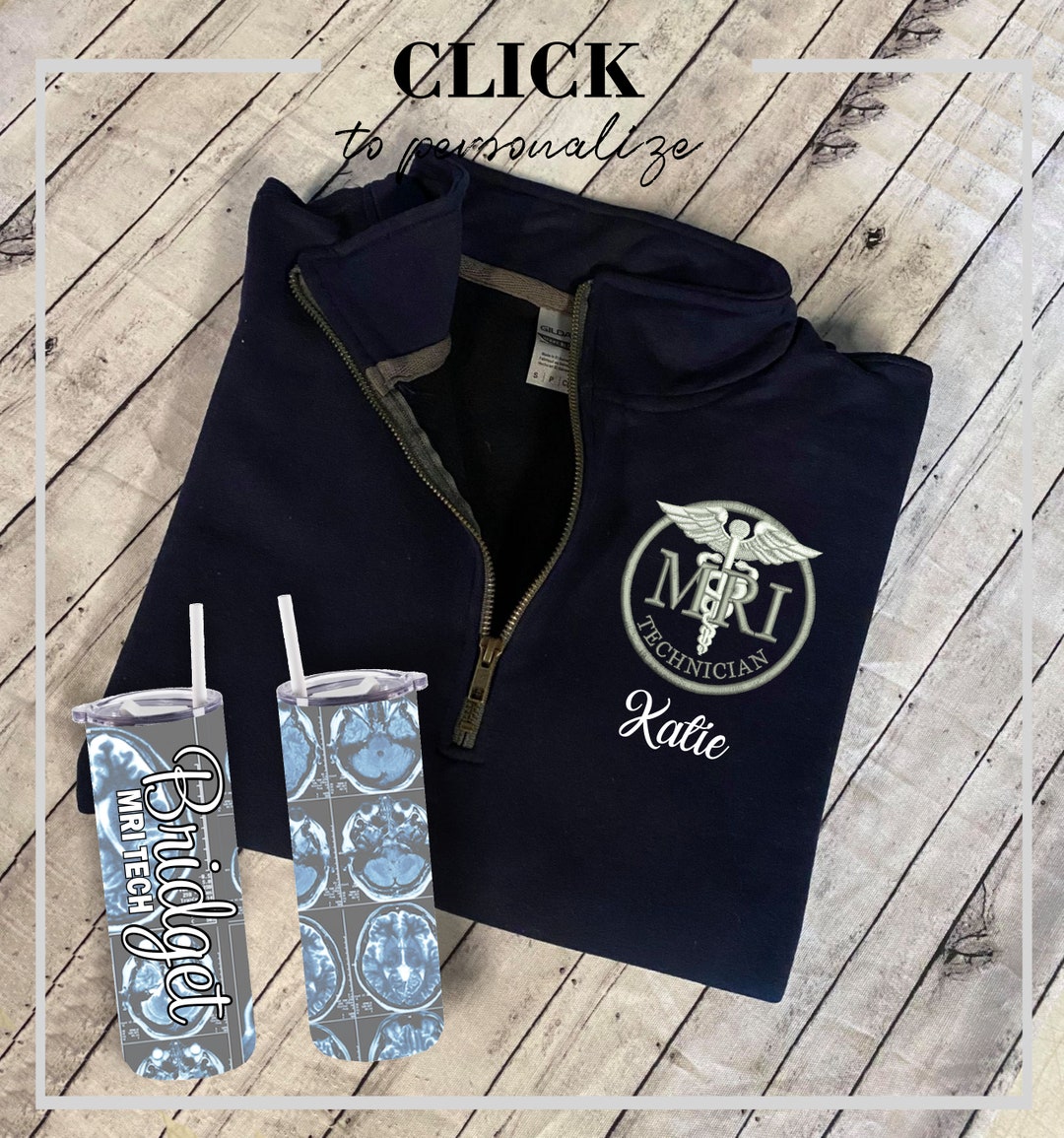Set Tumbler & MRI Tech Jacket 1/4 Zip Mri Tech Gear RT Jacket MRI Tech ...