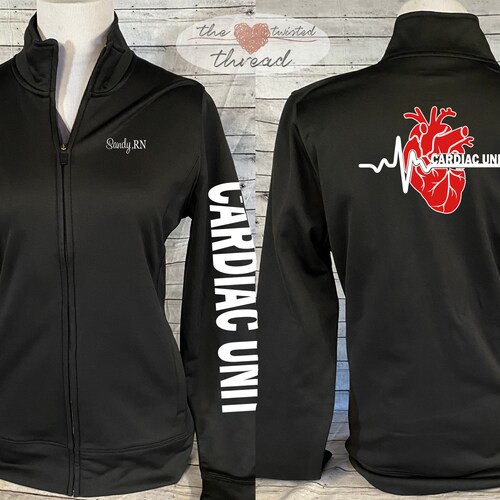 Health Care Cardiac Cath Lab Nurse Jacket Cardiology Cath Lab - Etsy