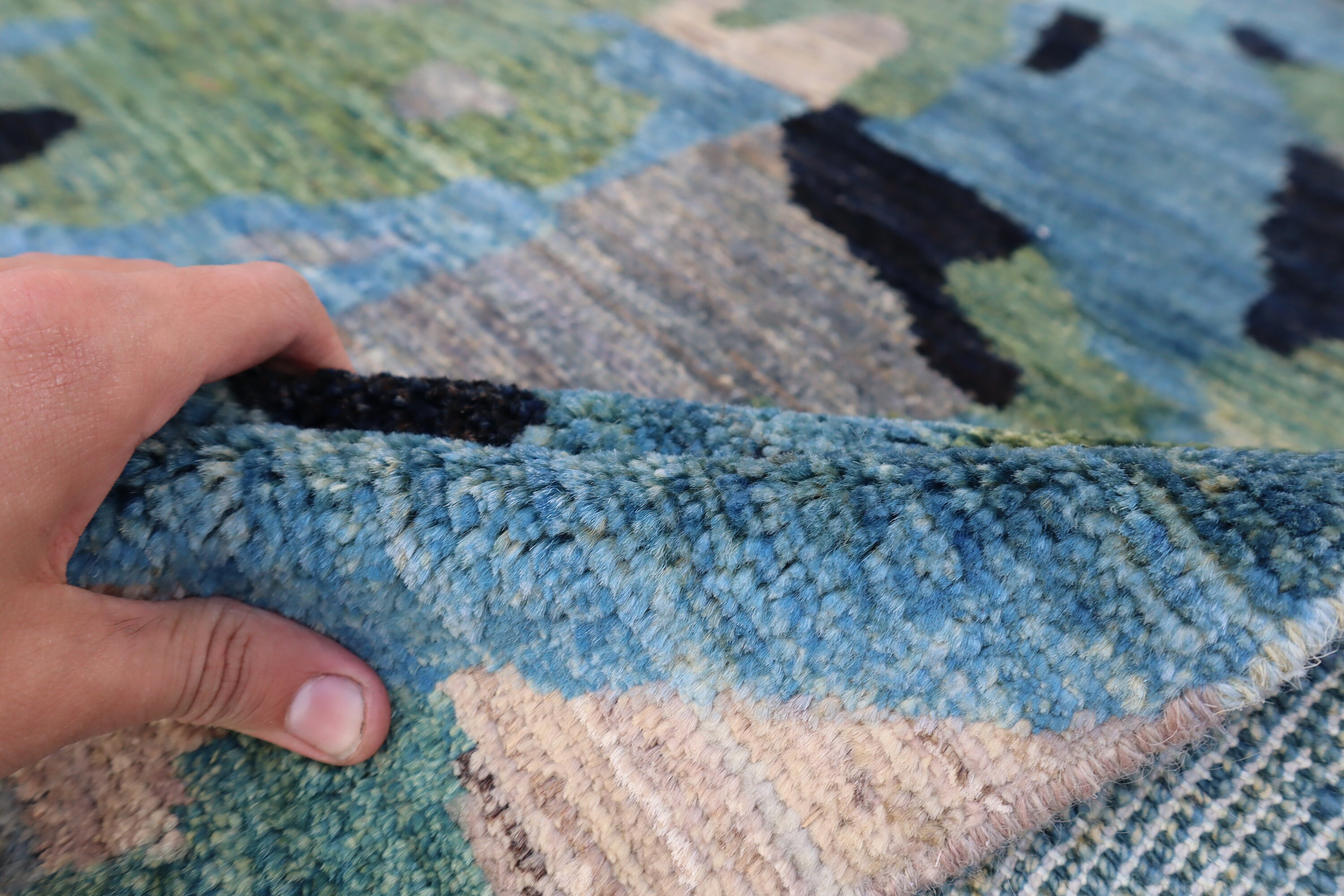 10'1 X 5'1 Ft/ Collectible Turkman Gabbeh Rug/ Handmade Wool Rug ...