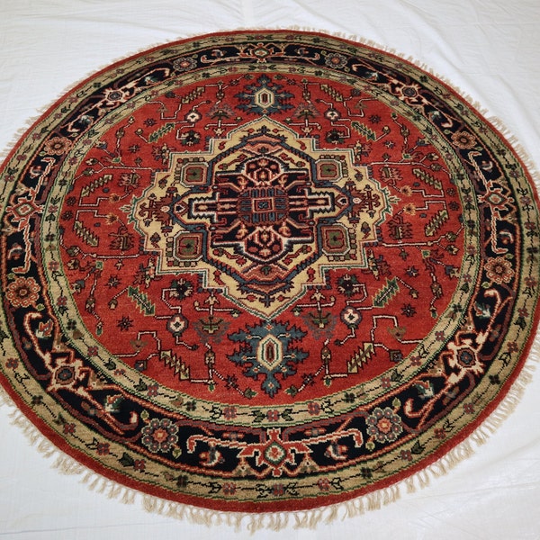 Round Rug - Etsy
