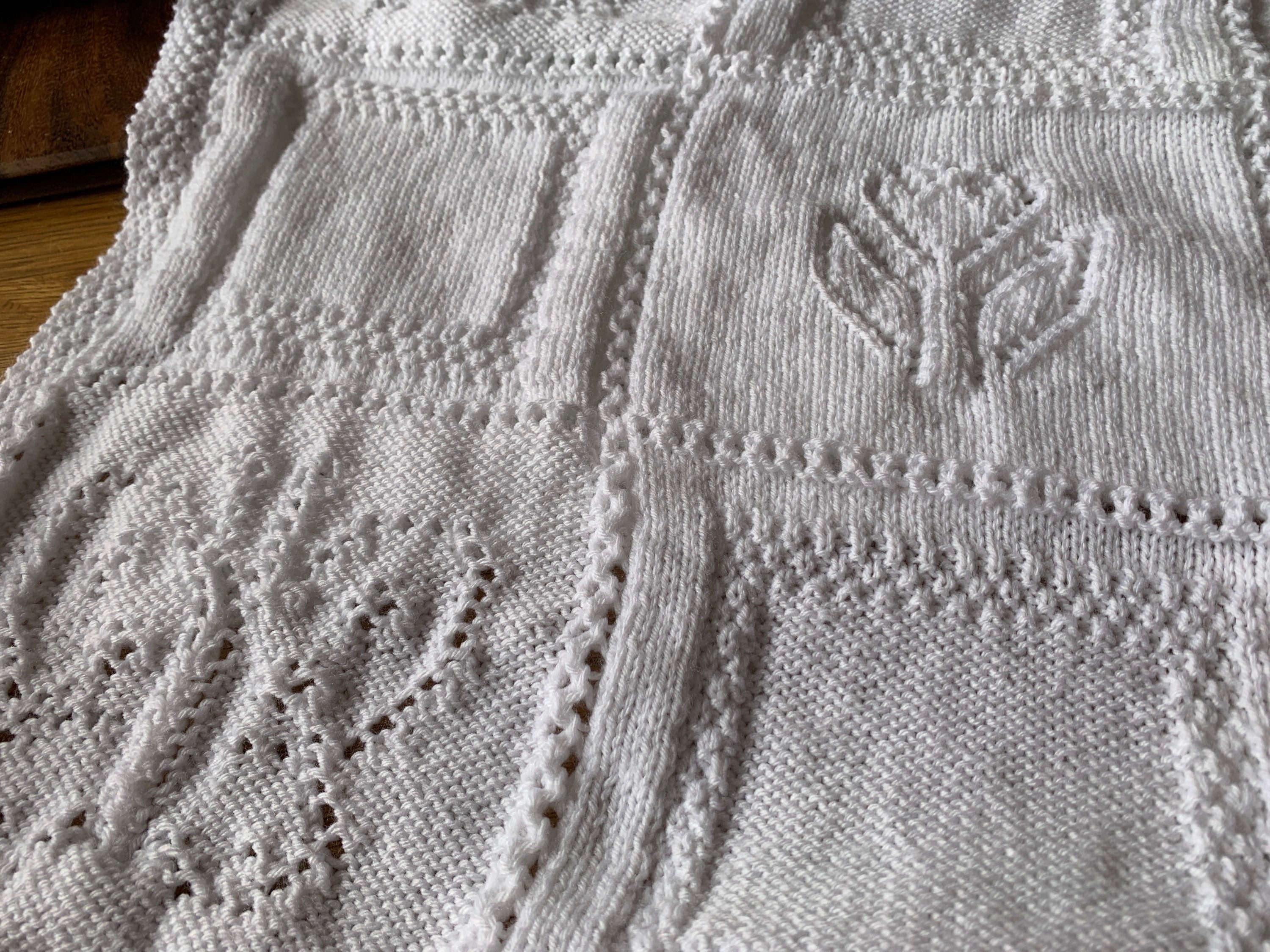 Made to Order Hand Knitted Baby Blanket 4 Patterns to Choose From - Etsy UK