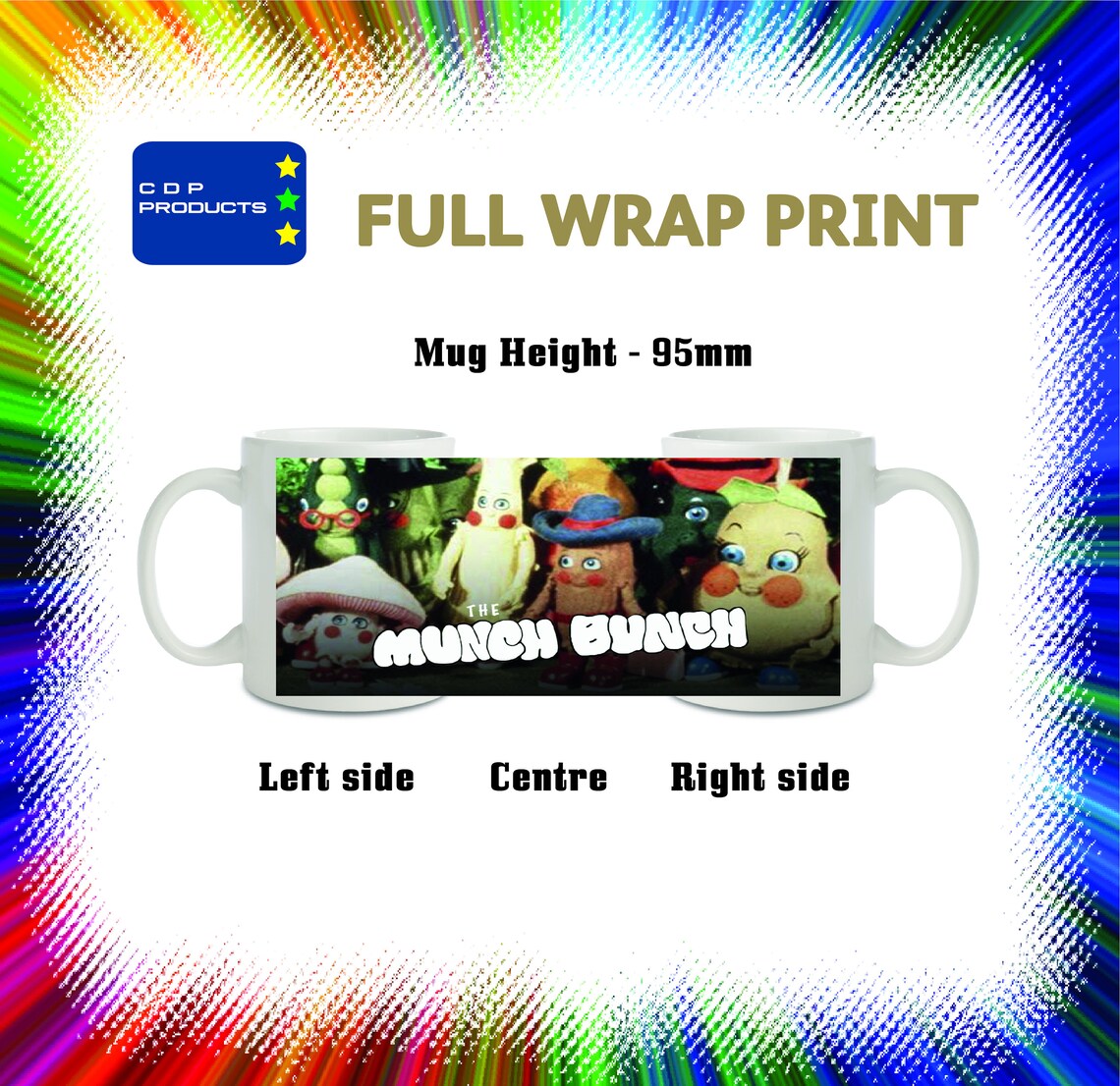 The Munch Bunch Classic TV Show Ceramic Mug - Etsy