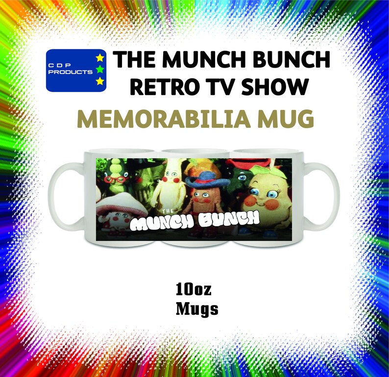 The Munch Bunch Classic TV Show Ceramic Mug - Etsy