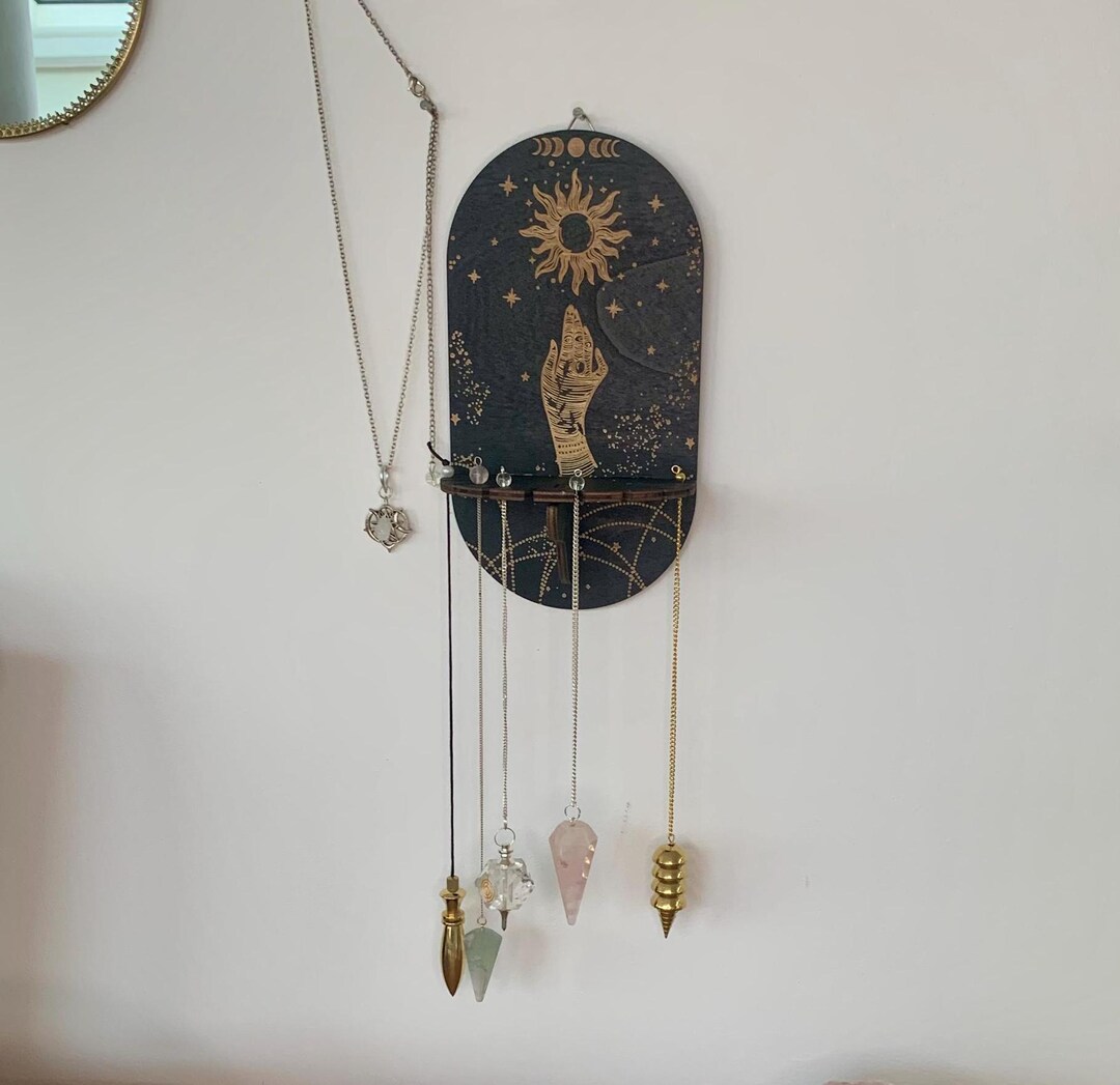 Pendulum Stand, Dowsing, Crystal Shelves, Altar Shelf, Wicca Gift - Etsy