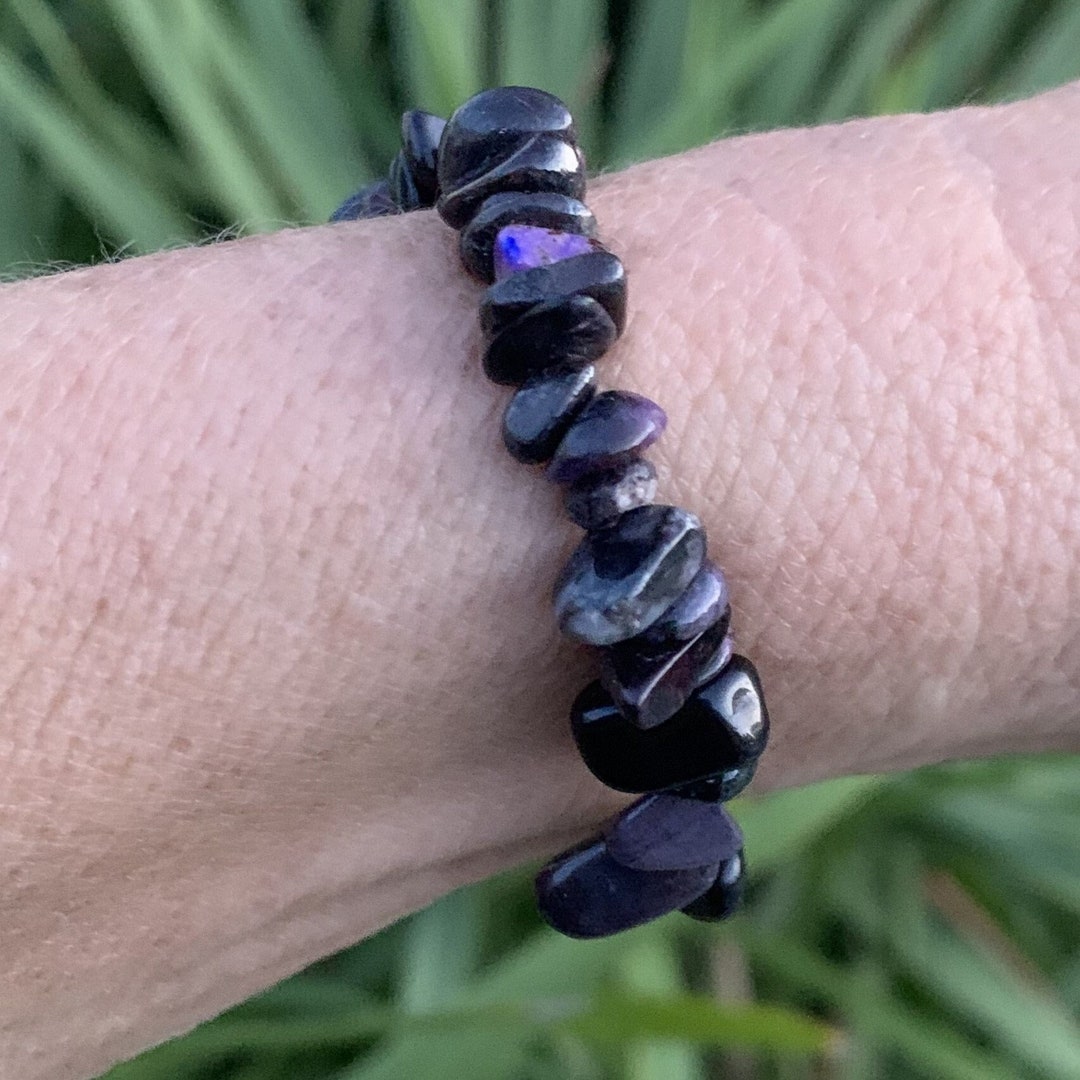 Sugilite Bracelet, Rare Stone, Lavulite, Lithotherapy, Sugilite ...