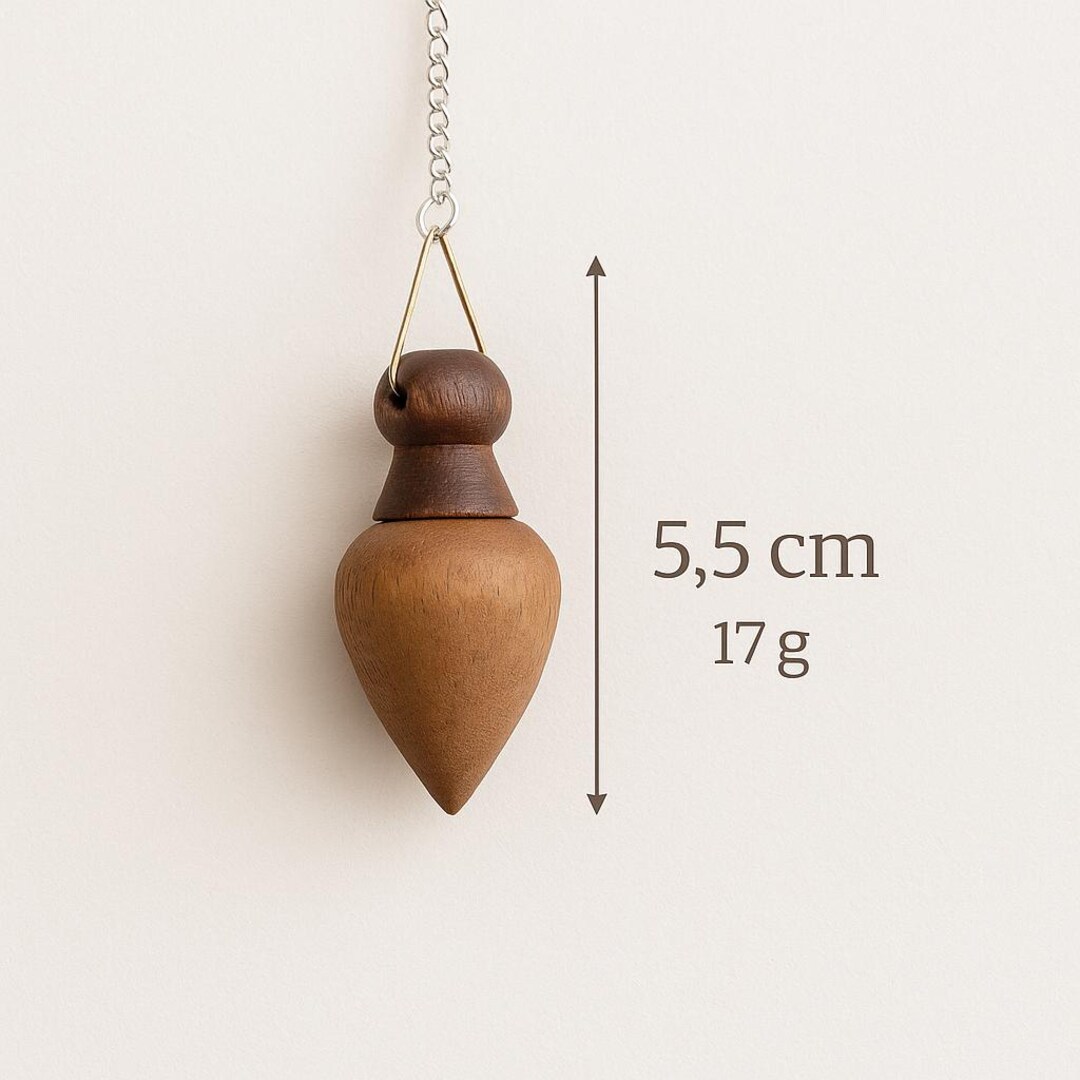 Lucy Witness Pendulum, Typuana Rosewood – Unscrewable, Dowsing ...