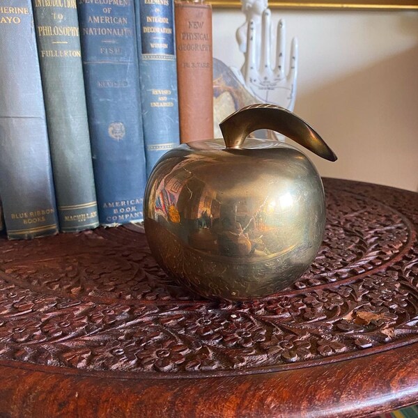 Brass Apple - Etsy