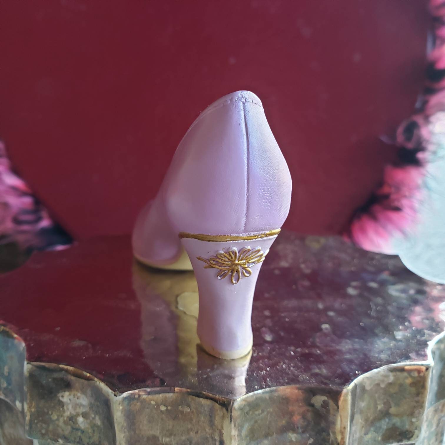 Miniature Collectible Women's Shoe High Heel Figurine - Etsy