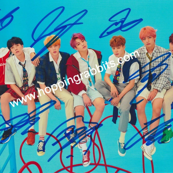 Bts V Autograph - Etsy
