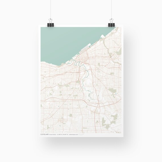 Cleveland City Map Streets
