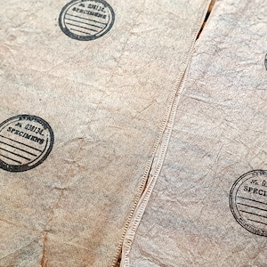 Ledger Script, Specimen Mark, Figure Marks. Tea Bag Art Pieces for Junk ...