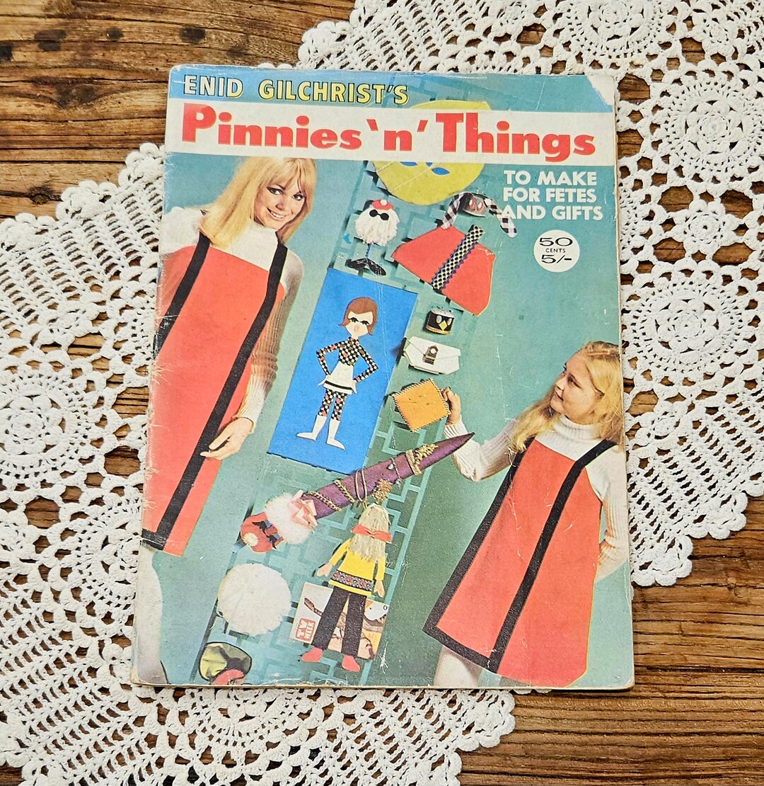 1960 Enid Gilchrist's Pinnies 'n' Things to Make - Etsy