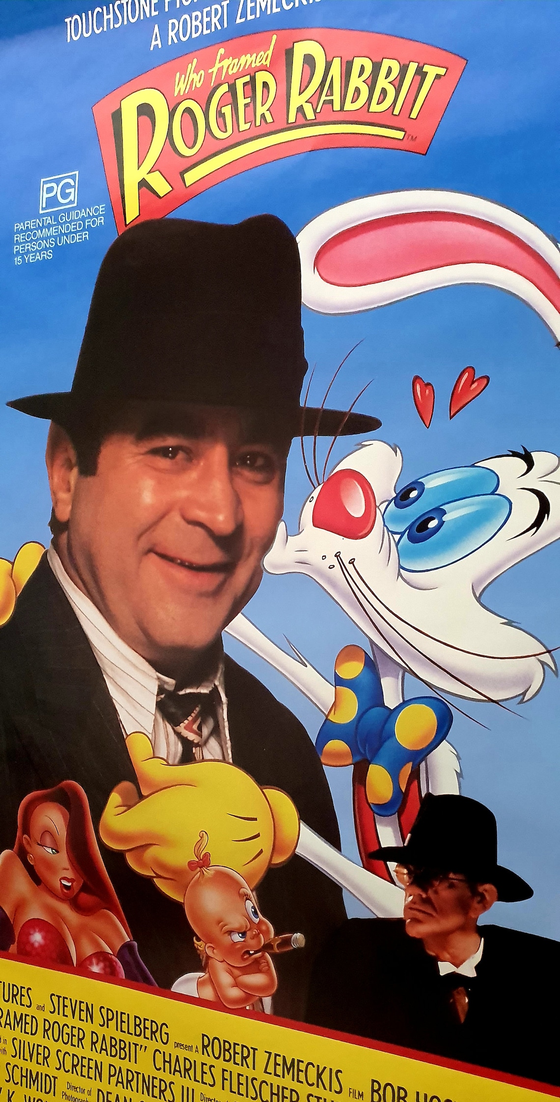 1988 Who Framed Roger Rabbit. Original Movie Poster. - Etsy