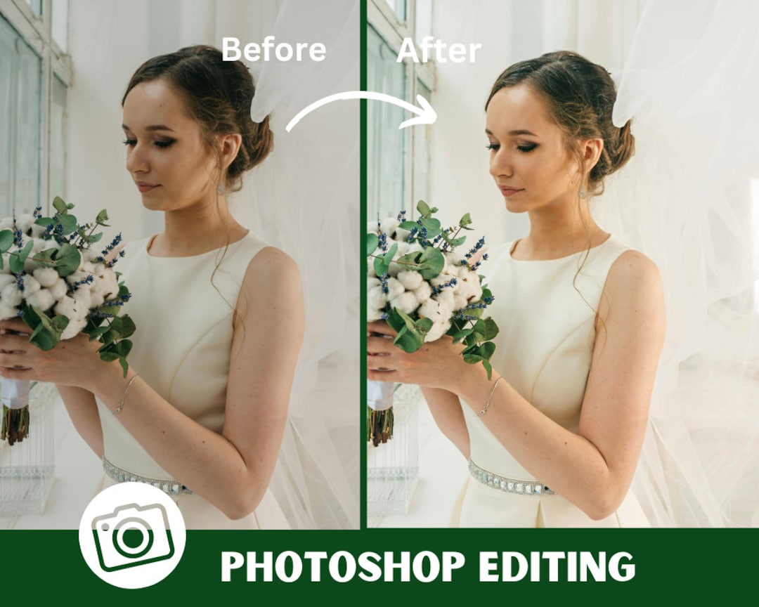 Wedding Photo Retouching, Face Slimming, Double Chin Removal, Body ...