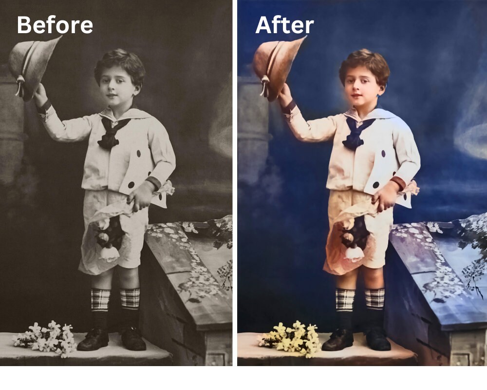 Professional Photo Restoration, Old Photo Restoration Service, Photo ...