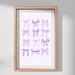 Bows Wall Art Digital Download - Etsy
