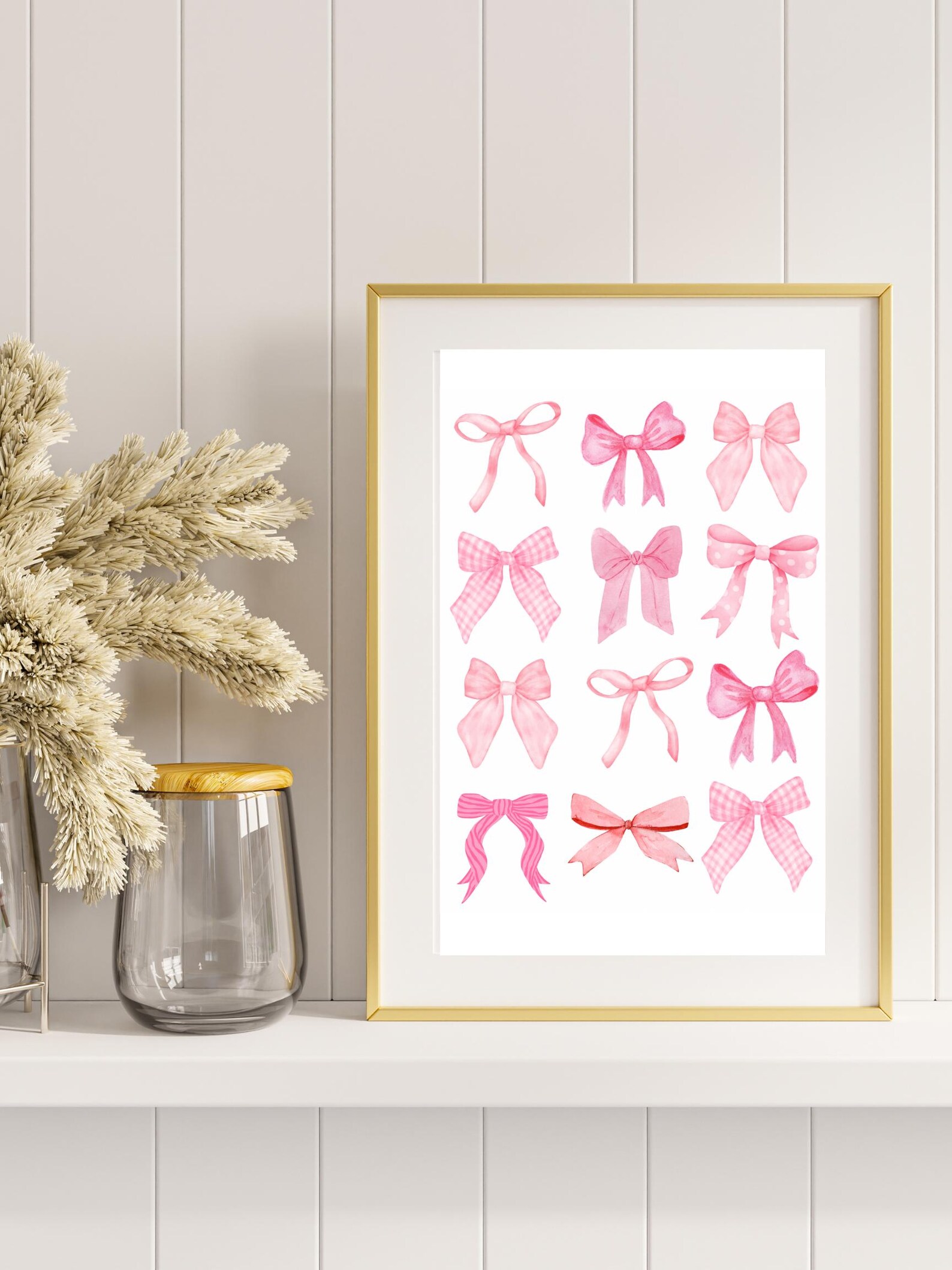 Bows Wall Art Digital Download - Etsy